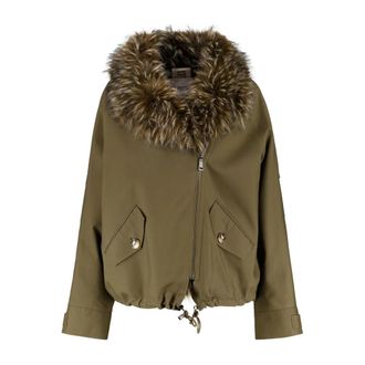 VALENTINI 1972 Kunstpelz- & Lammfelljacken - - Jackets - Damen - Gr&uuml;n - 4XS