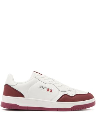 Bally baskets Jasper à détail de ruban - Blanc