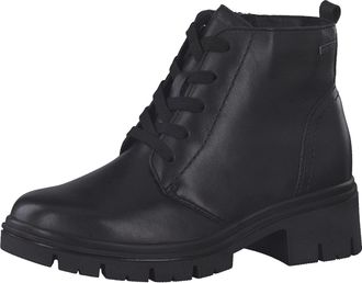 Tamaris Comfort Damen Stiefelette, Black Nappa, 37 EU Weit