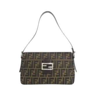Fendi Pre-owned Sac bandouli&egrave;re vintage en toile - Femme - Pre-owned - Brun - Taille: ONE Size
