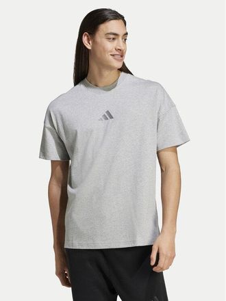 adidas T-Shirt ALL SZN IY4138 Grau Loose Fit