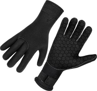 Generic Tauchhandschuhe | Warme rutschfeste Und Verstellbare 3mm Mehrzweck Schnorchel Ausr&uuml;stung,Wassersport Tauchhandschuhe - F&uuml;r Paddeln Kajak Kanufahren Sp