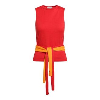 J.W.Anderson Tanktop mit Taillenband - - Tops - Damen - Rot - M