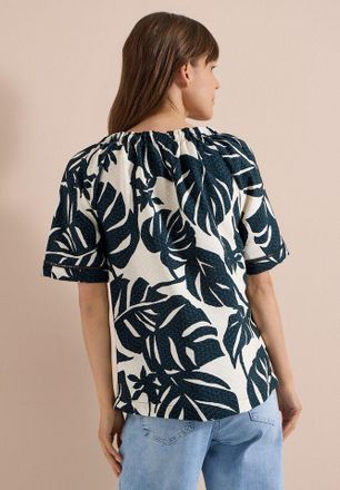 Cecil Carmenbluse aus softer Viskose