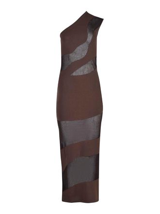 Federica Tosi Robe Au Genou - Marron