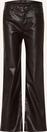 Monari Monari Hose In Lederoptik braun