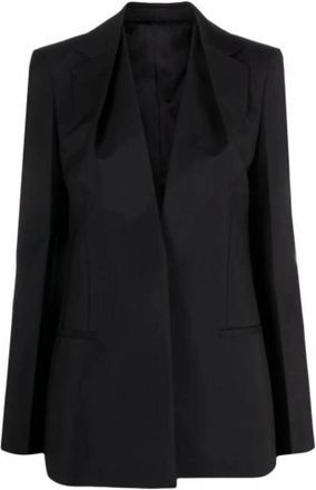 Givenchy Einreihiger Blazer - - Jackets - Damen - Schwarzk - 2XS