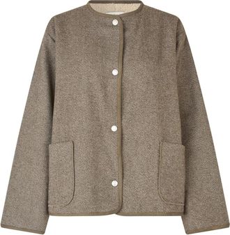 Lollys Laundry Femme, Vestes, Brun, Taille: 36 FR Yarra Jacket LS