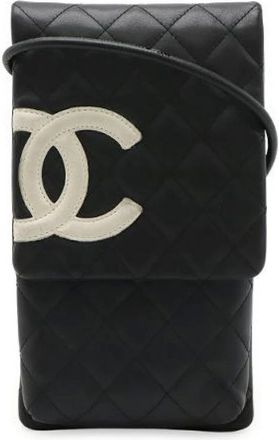 Chanel Sac bandouli&egrave;re vintage Pre-owned - Femme - Pre-owned - Noir - Taille: ONE Size