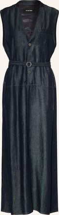 G-Star Kleid Im Materialmix blau