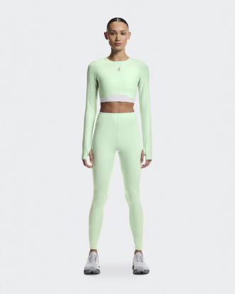 On Train Long Sleeve Crop