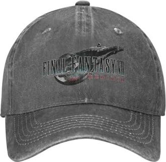 Generic Casquette Homme, 7 VII Rebirth Game Casquette de Baseball Sun Streetwear Hommes Chapeaux Hip hop lav&eacute;s Adultes Casquettes de Baseball Cadeau dAnnivers