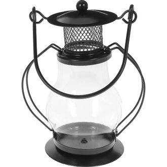 BESPORTBLE SHINEOFI Vintage Kerosinlampe mit Winddichtem Glasschirm Handlich und Tragbar Dekorative &Ouml;llampe f&uuml;r Innenr&auml;ume und Outdoor f&uuml;r Buddhisten und Retro L