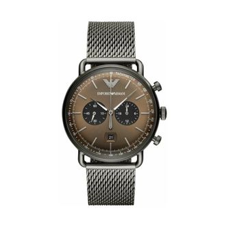 Emporio Armani Ar11141 Uhr - - Accessories - Herren - Grau - ONE SIZE