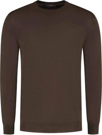 Zanone Homme, Pulls, Brun, Taille: XL Maglia