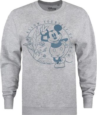 Disney Allow Yourself To Grow Sweatshirt f&uuml;r Damen (Grau meliert)