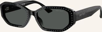 Jimmy Choo London Sonnenbrille jc5021bu schwarz