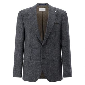 Carl Gross Theo Blazer - - Jackets - Herren - Blau - W28