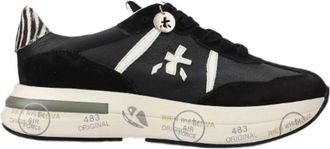 Premiata Low-Top Sneaker - Sneakers Black - Gr. 36 (EU) - in Schwarz - für Damen