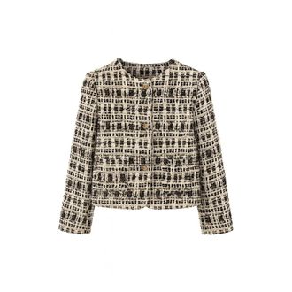 2-Biz Tweed Jacket - - Jackets - Damen - Mehrfarbig - L
