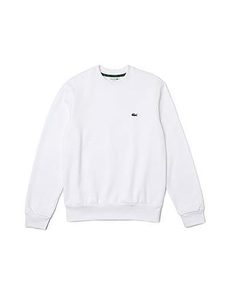Lacoste Sweatshirt Classic Fit Homme, Blanc, XXL