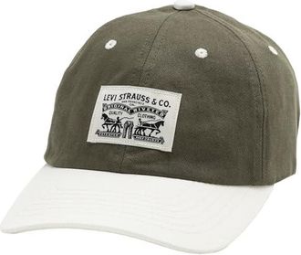 Levi's Relaxed Dad Heritage Cap, Green, Un, Olive, M Mens