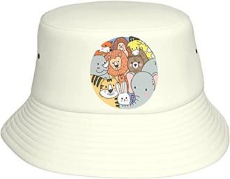 Generic Doux Chapeau de Soleil Animaux Mignons Chapeaux de Visière Mode Bonnet de Soleil pour Camping Adultes Sports