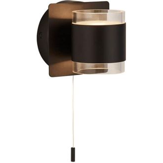 Searchlight Applique murale lampe de salle de bain lampe de salon led noir clair 10 cm