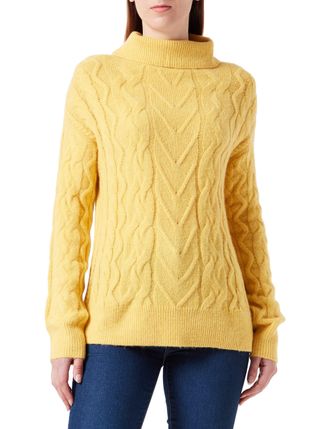 Camel Active Damen 309515/8k04 Pullover, Ginger, XXL