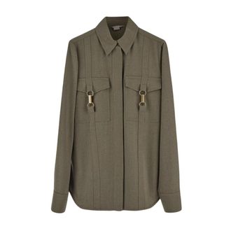 Stella McCartney Shirt - - Blouses & Shirts - Damen - Gr&uuml;n - L