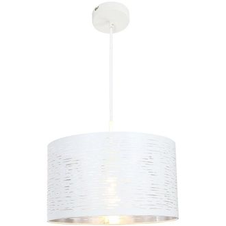 Globo Lighting Suspension - Barca - blanc - m&eacute;tal - &oslash; 38cm - E27 - 15341 - Globo