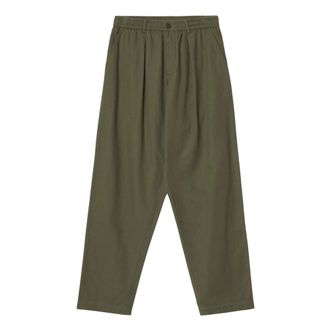 Universal Works Pantalon de surv&ecirc;tement &agrave; plis - Homme - Pantalons - Vert - Taille: W30