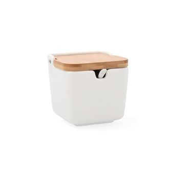 Quid Zuckerdose Blanc GRES 10 x 10 x 11 Arizona QD, Edelstahl, Mehrfarbig