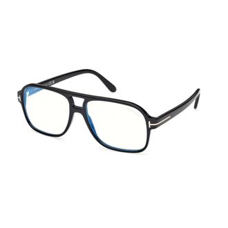 Tom Ford Homme, Accessoires, Noir, Taille: 58 MM Ft6058B 001 Optical Frame