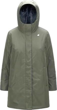 K-Way SOPHIE SOFT TOUCH MARMOTTA GREEN B-BLUE A Tg 6 (46)