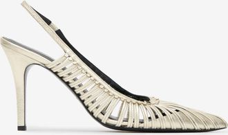 Isabel Marant Escarpins Pysma - Femme - Clair Dor&eacute; - Taille36 - Isabel Marant