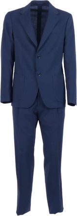 Lardini Homme, Costumes, Bleu, Taille: M Easy Wear Drop 7 Reg