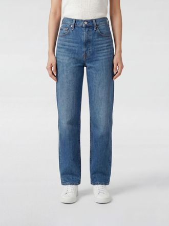 Levi's Jean droit &agrave; taille haute en denim de coton avec 5 poches