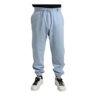 Dolce & Gabbana Homme, Pantalons, Bleu, Taille: M Pantalons de surv&ecirc;tement
