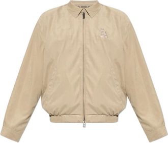 Emporio Armani Homme, Vestes, Beige, Taille: 2XL Veste Eagle Club