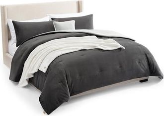 UGG Remina Bettdecken-Set, 5-teiliges Bett in Einer Tasche mit &Uuml;berwurfdecke, dekorativem Kissen, Kissenbez&uuml;gen und wendbarer Steppdecke, hypoallergen, wa