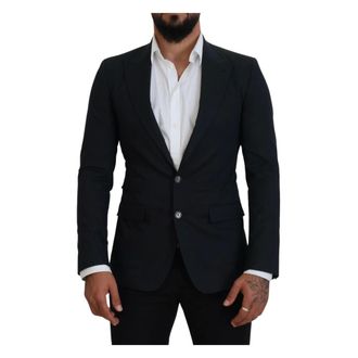 Dolce & Gabbana Homme, Vestes, Bleu, Taille: M Blazers