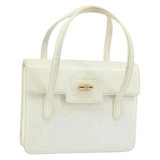 Gucci Sac &agrave; main vintage en cuir Pre-owned - Femme - Pre-owned - Blanc - Taille: ONE Size