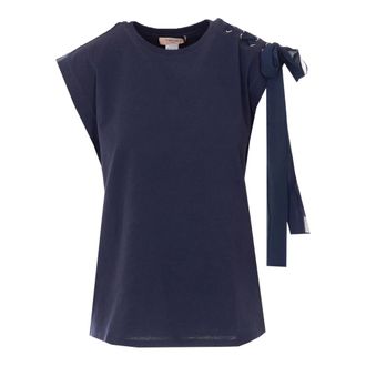 Twinset Damen, Oberteile, Blau, SGr&ouml;&szlig;e