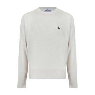 Vivienne Westwood Alex Rundhals-Pullover - - Knitwear - Herren - Wei&szlig; - M
