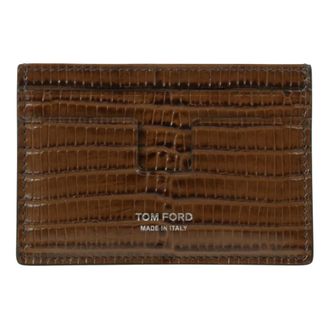 Tom Ford Kartenetui - - Accessories - Herren - Braun - ONE SIZE
