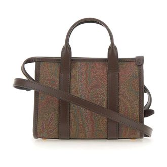 Etro Femme, Sacs, Brun, Taille: ONE Size Mini Sac &agrave; Main Arnica &agrave; Poign&eacute;e