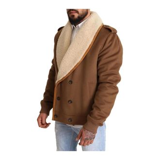Dolce & Gabbana Herren, Jacken, Braun, 2XLGr&ouml;&szlig;e