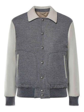 Eleventy Bomberjacke - Wei&szlig;
