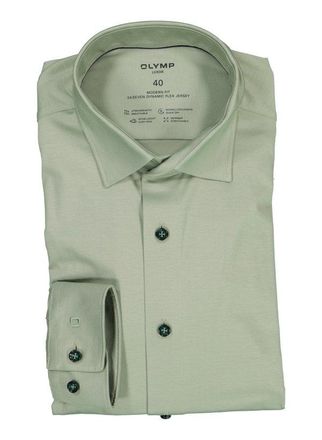 Olymp Herren Hemden gr&uuml;n
